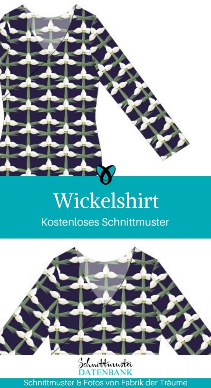 Tops, Shirts, Blusen – 33 kostenlose Schnittmuster für Damenoberteile ...