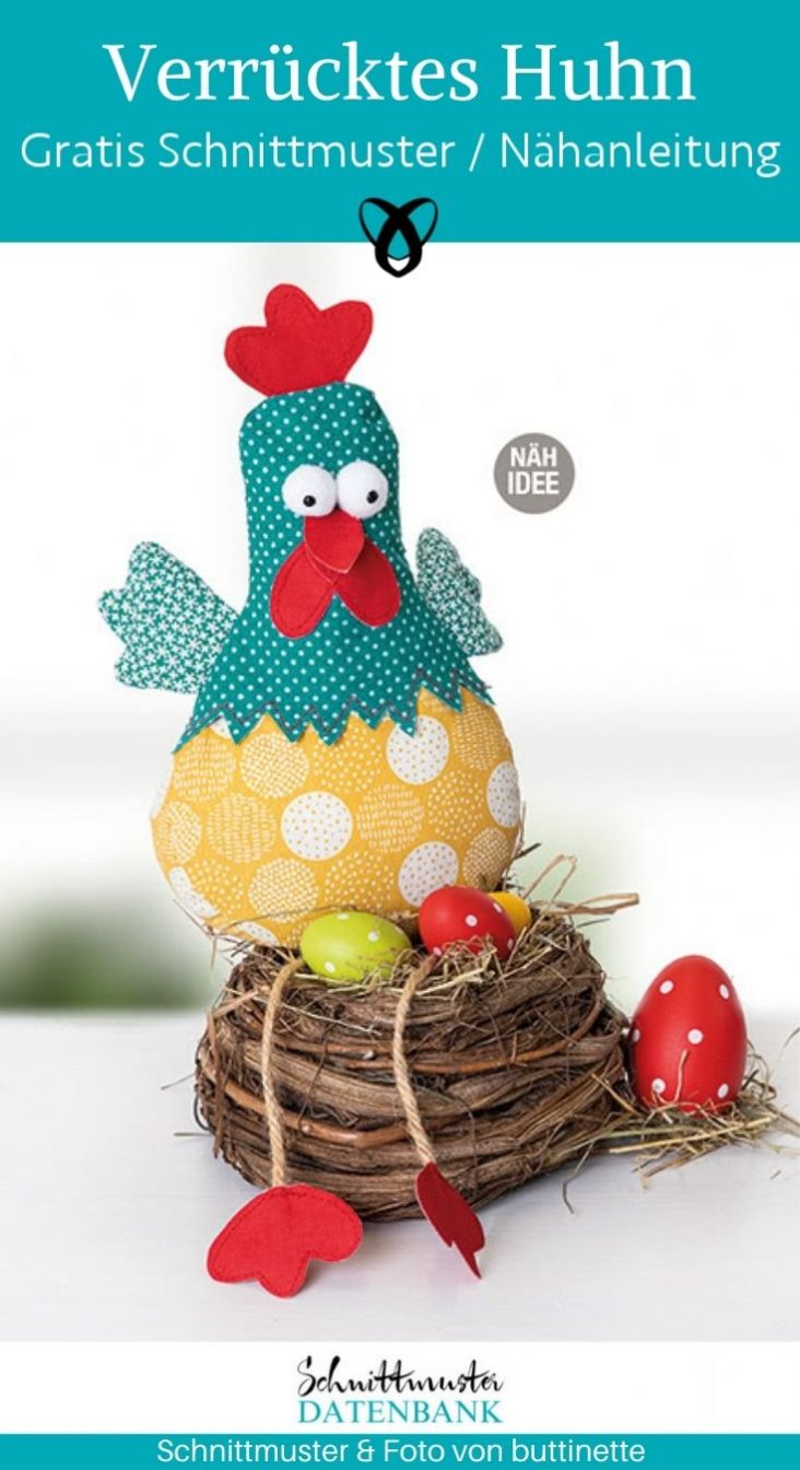 Elegantes Huhn Nhen Gratis Schnittmuster Bild
