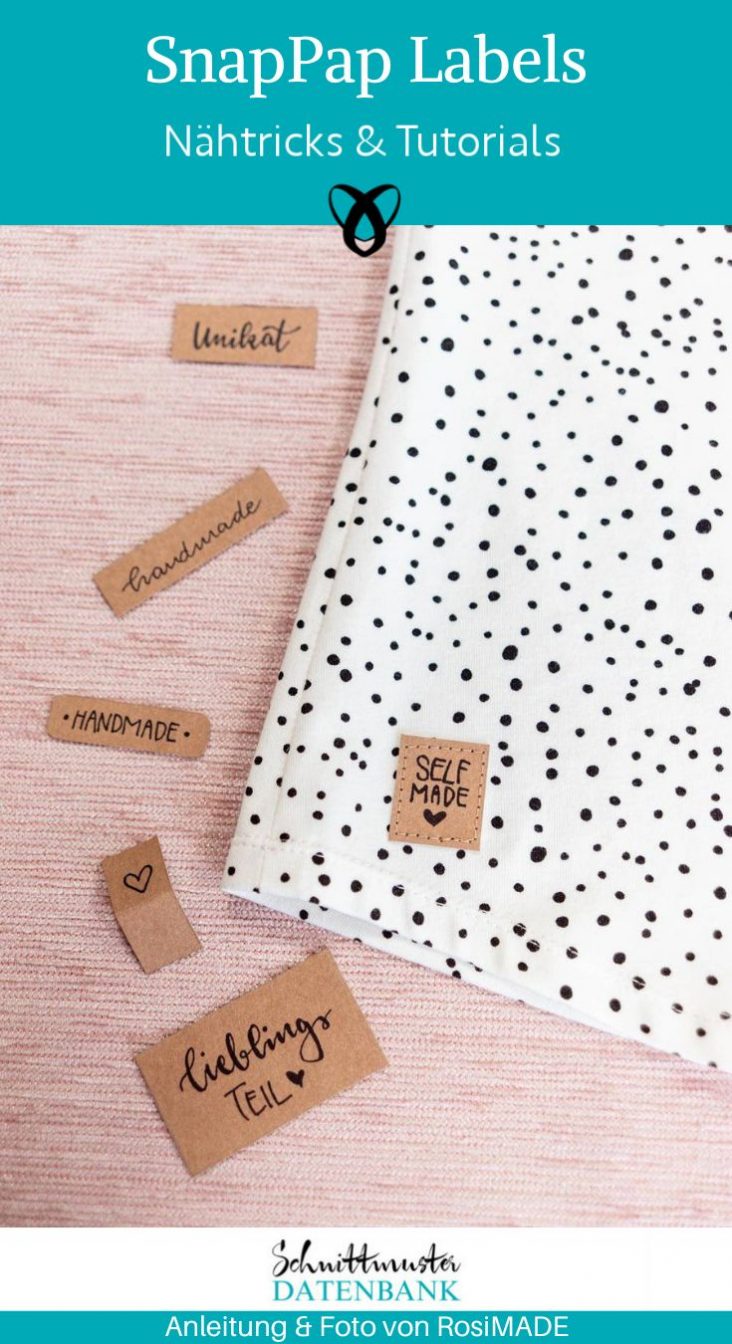 SnapPap Labels - Kostenlose Schnittmuster Datenbank