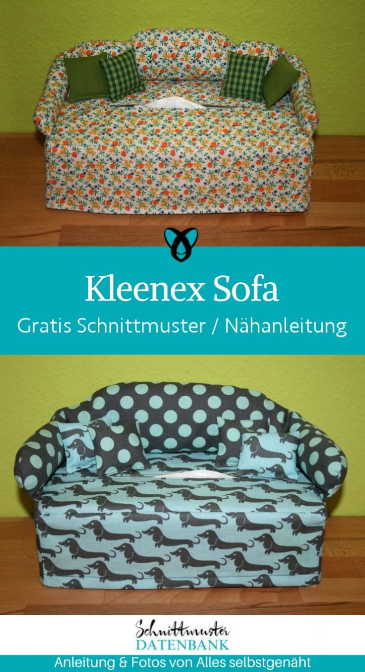 Kleenex Sofa - Kostenlose Schnittmuster Datenbank