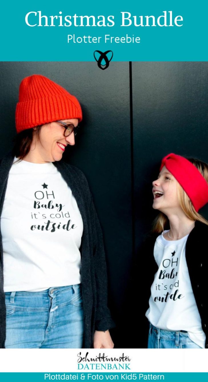 Die 10 schönsten Plotter-Freebies für Weihnachten - Kostenlose Schnittmuster Datenbank