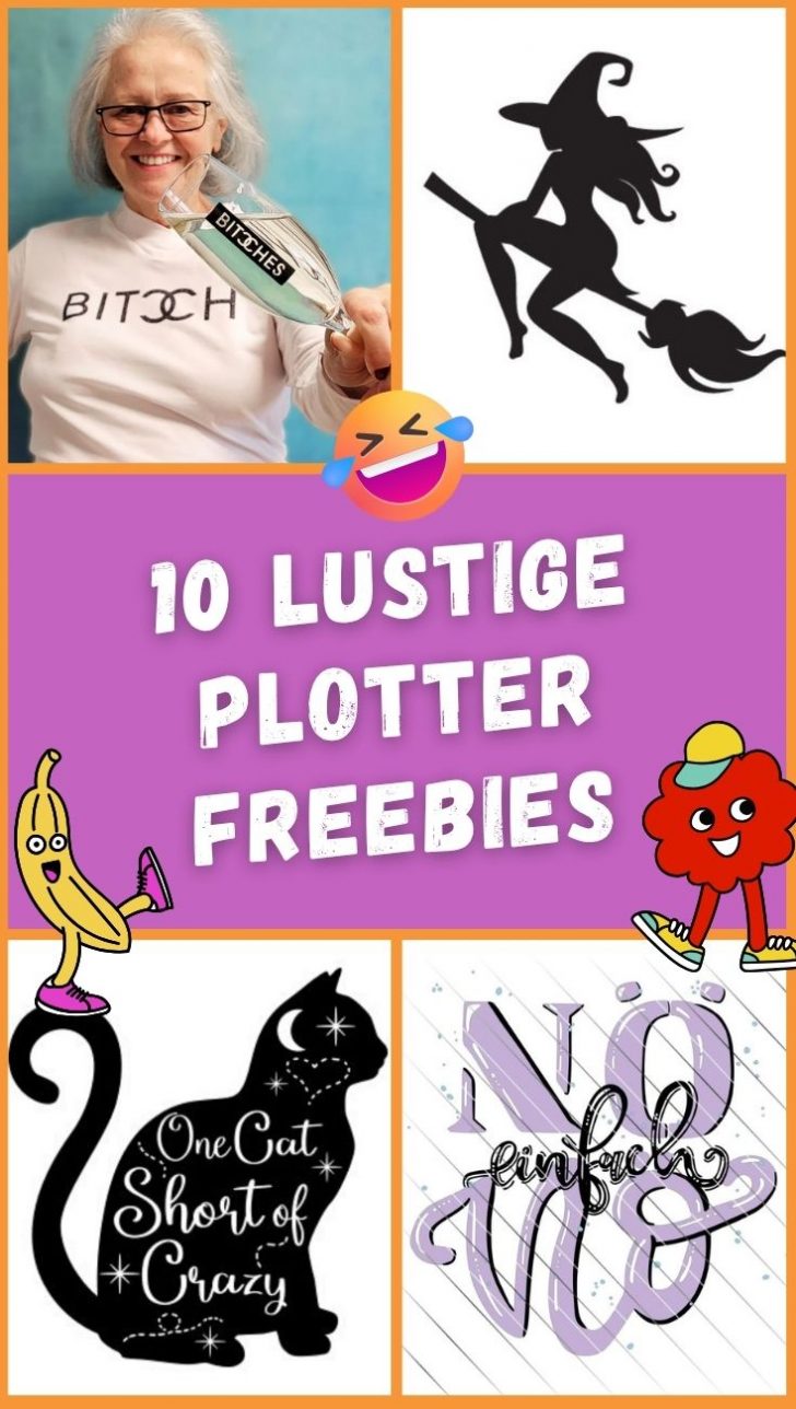 Die 10 lustigsten Plotter-Freebies - Kostenlose Schnittmuster Datenbank