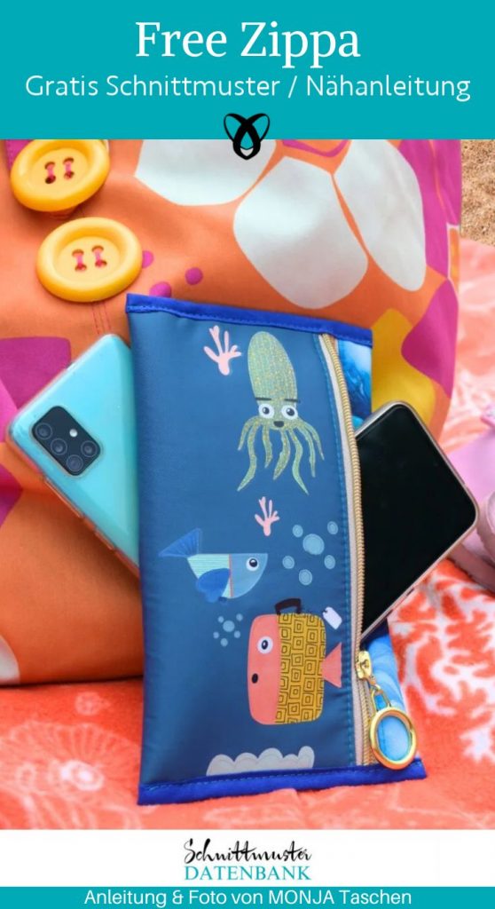 Free Zippa nähen - Kostenlose Schnittmuster Datenbank